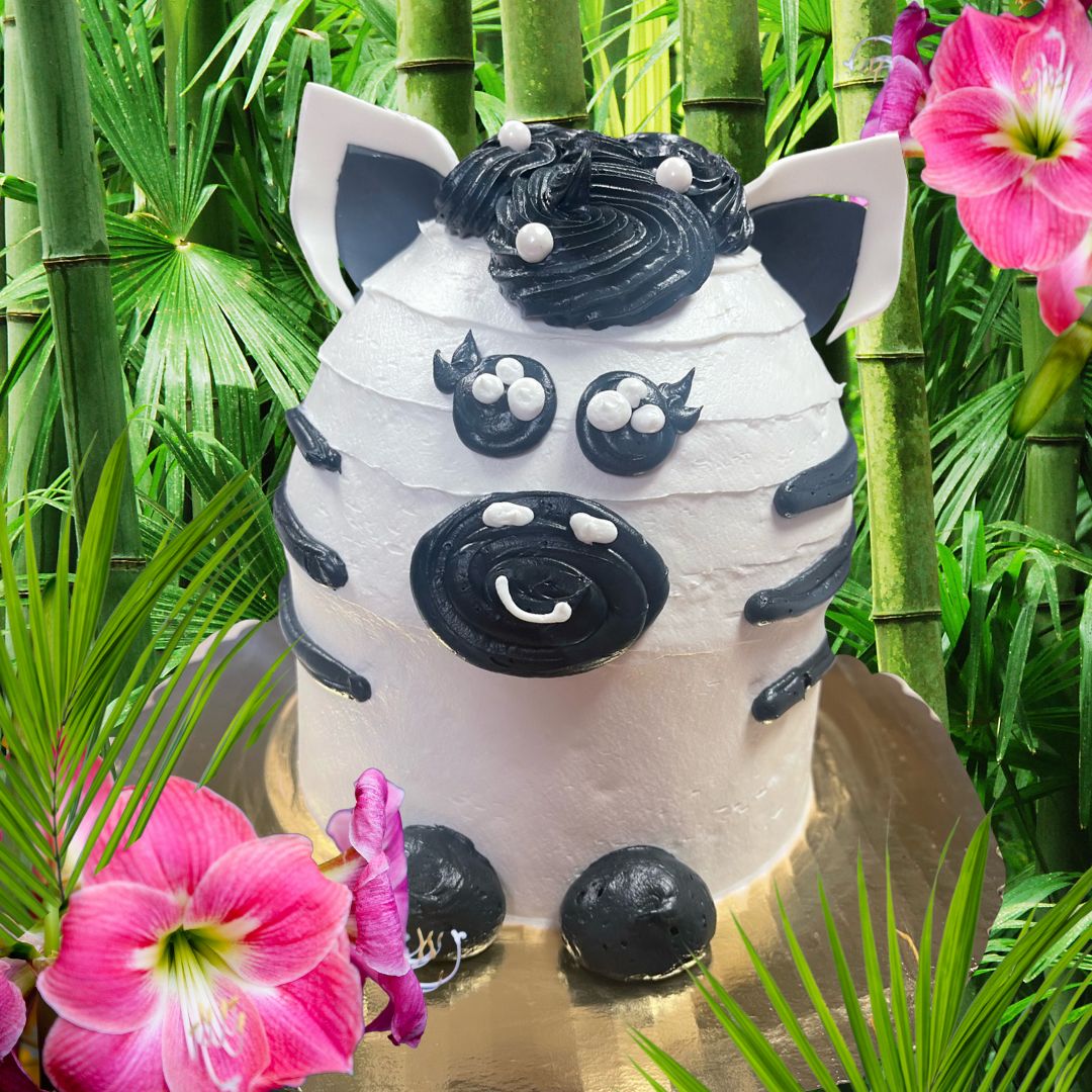 Ze Ze Zebra cutie cake | Tamara's the Cake Guru