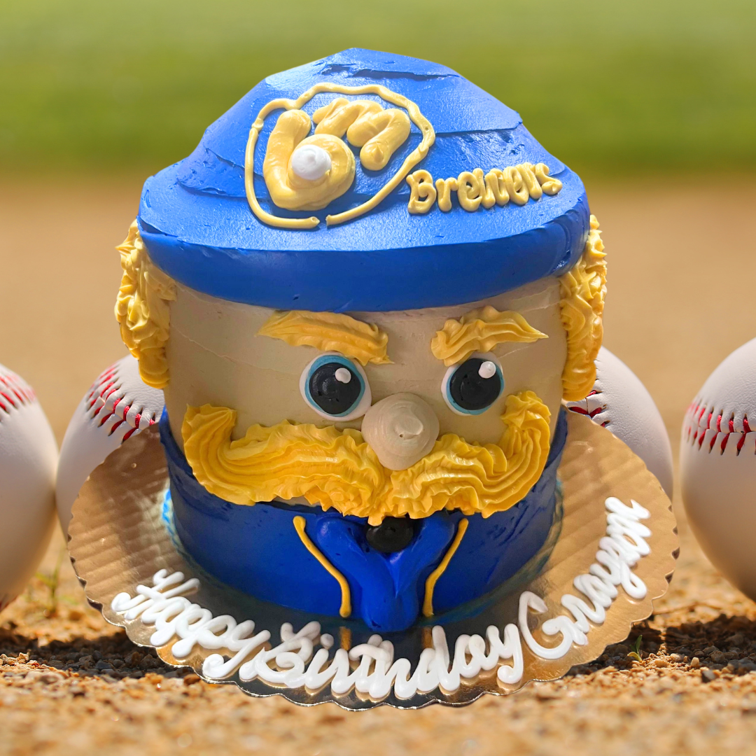 Bernie Brewer Cutie Cake | Tamara's the Cake Guru