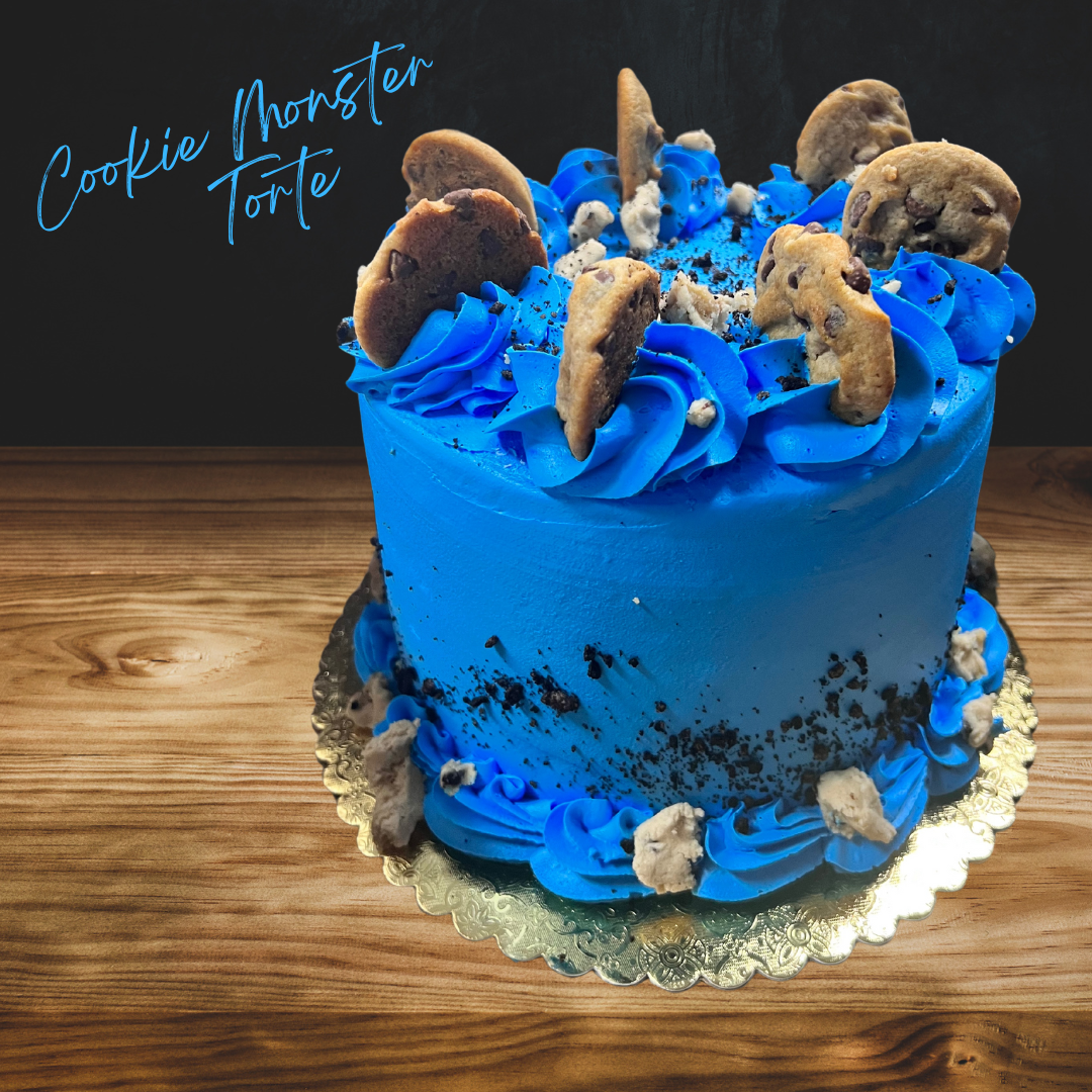 Cookie Monster Torte | Tamara's the Cake Guru