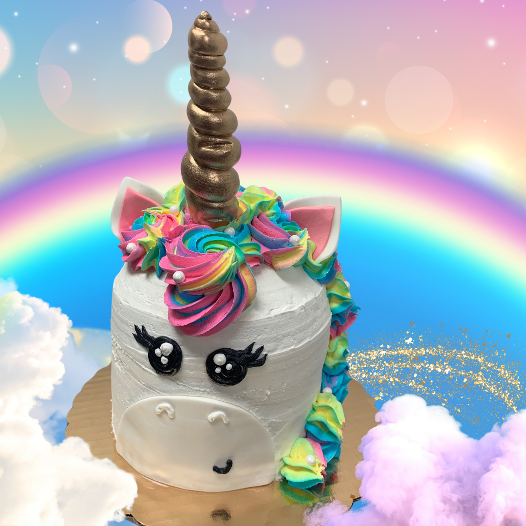Uni Unicorn cutie cake | Tamara's the Cake Guru