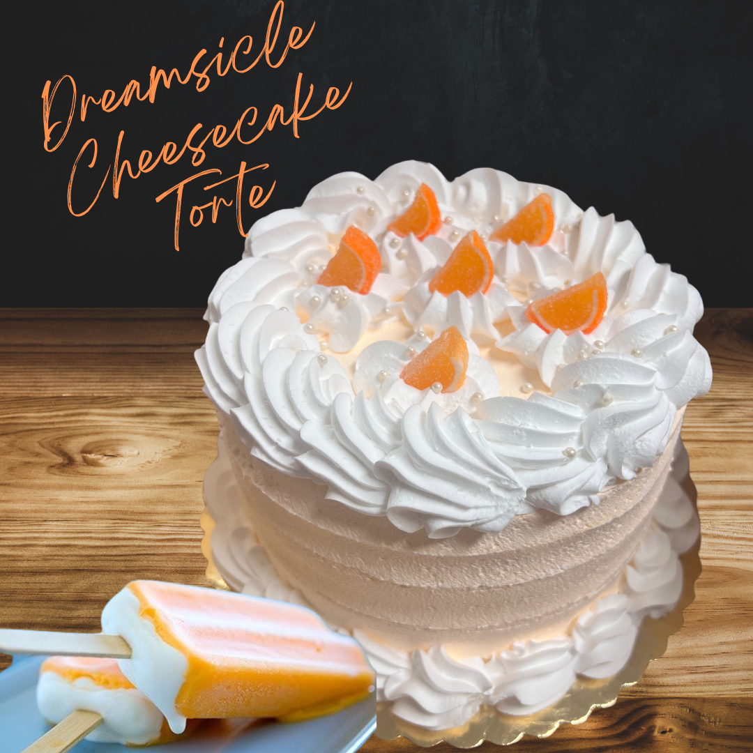 Dreamsicle Cheesecake Torte | Tamara's the Cake Guru