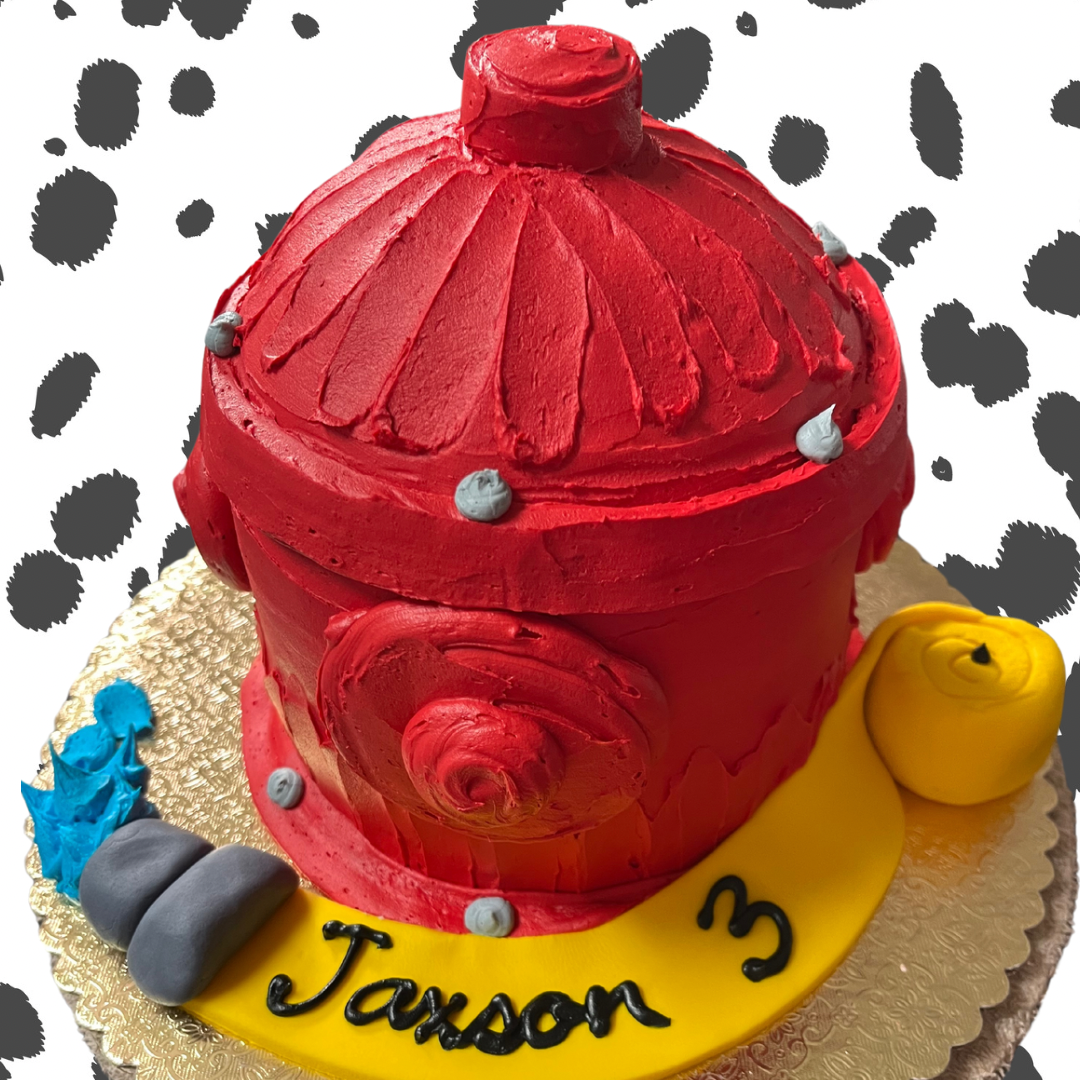 Fire hydrant Cutie Cake | Tamara's the Cake Guru
