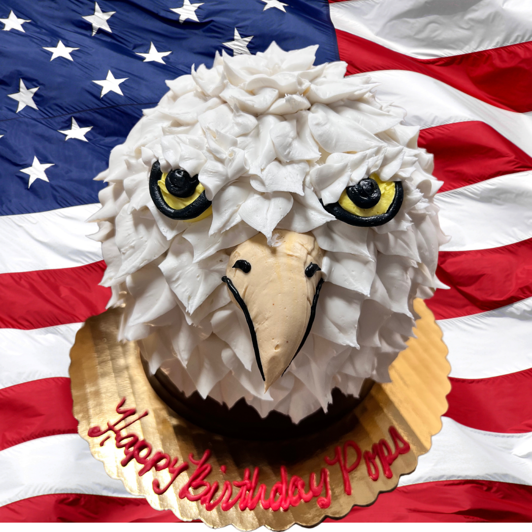 Freedom the Eagle cutie cake | Tamara's the Cake Guru