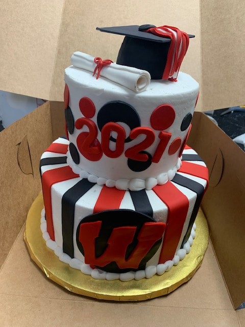 2-tier Design your own Graduation Cake!!! | Tamara's the Cake Guru